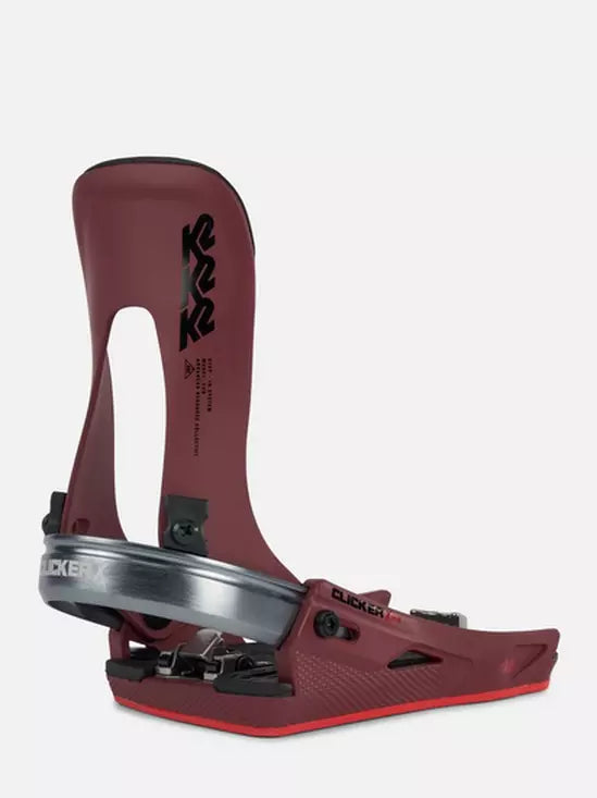 K2 CLICKER X HB WOMEN'S STEP-IN SNOWBOARD BINDINGS 2024 – Snowboard Workshop